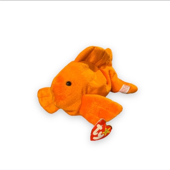 Ty | Toys | Vintage 994 Ty Beanie Babies Goldie The Goldfish | Poshmark